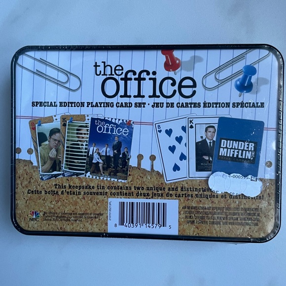 The Office | Games | Nwt The Office Special Edition Playing Card Set 2 ...
